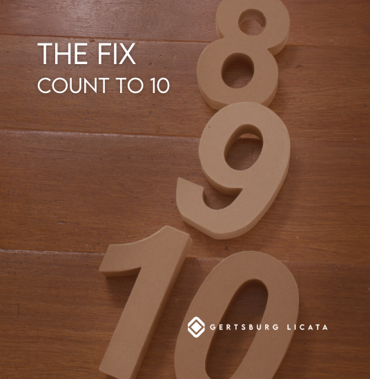 THE FIX - Count to Ten - Gertsburg Licata
