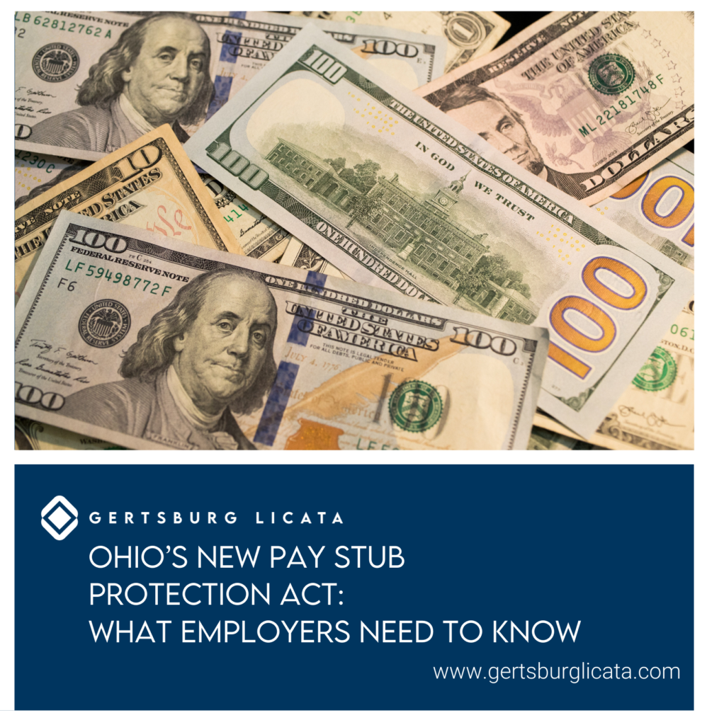 Ohio’s New Pay Stub Protection Act: What Employers Need to Know ...